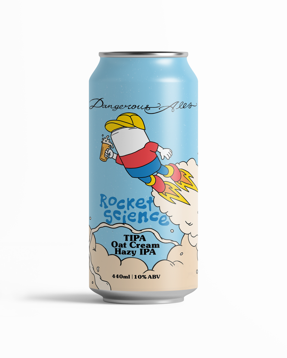 Dangerous Ales Rocket Science TIPA Oat Cream Hazy IPA – Candamber Liquor